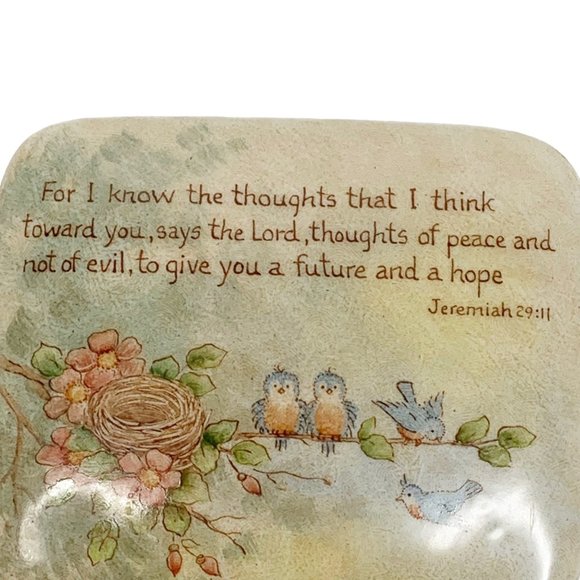 Vintage | Storage & Organization | Trinket Box Hand Painted 208 ...